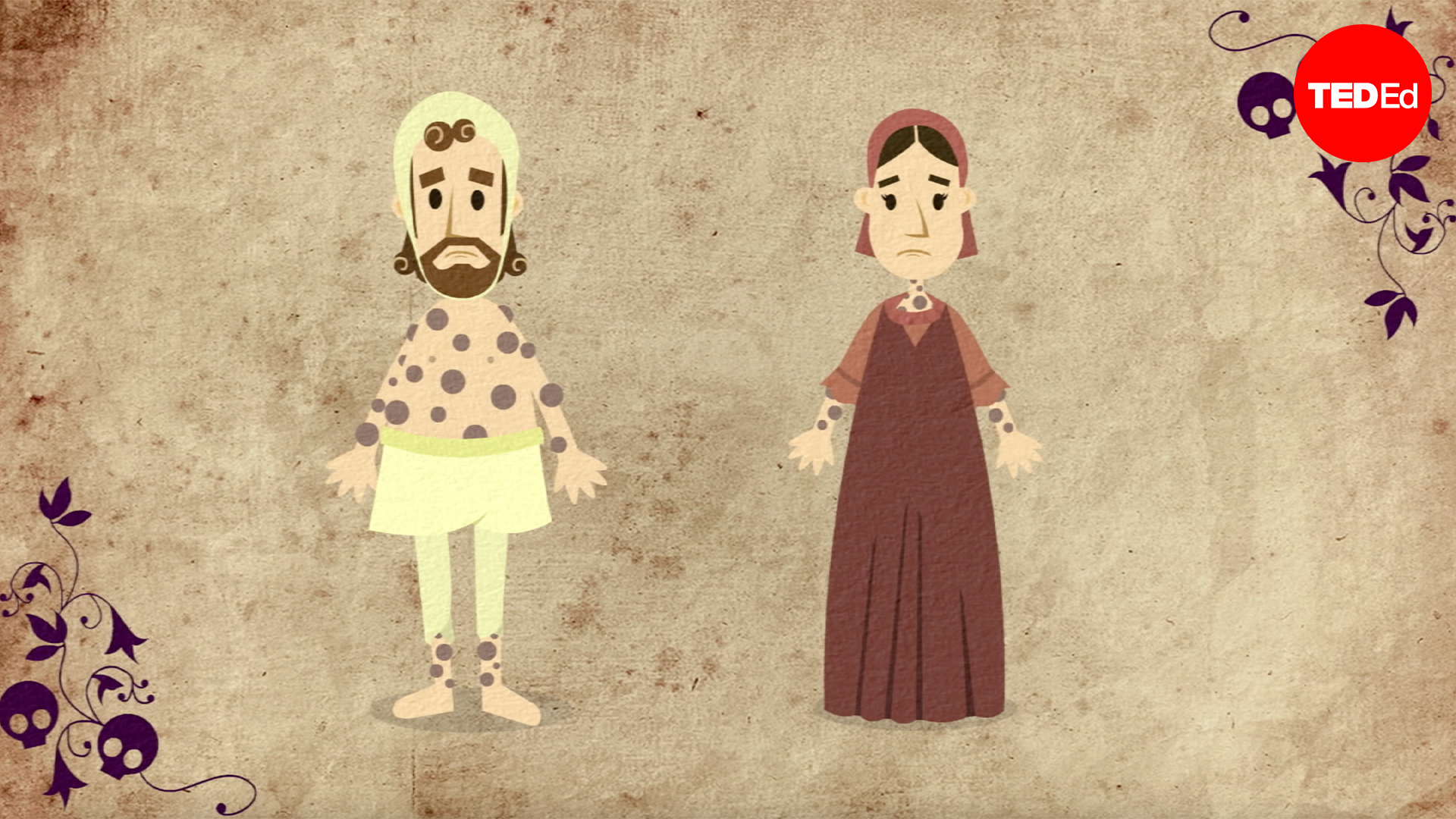 bubonic plague drawing